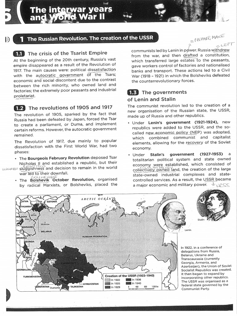 Russian Revolution Interwar Period | PDF