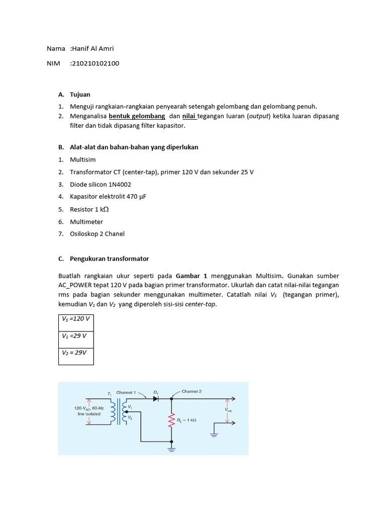 Hanif Al Amri - Tugas Aplikasi Labolatorium | PDF Hanif Al Amri - Tugas Aplikasi Labolatorium | PDF