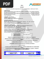 Bula do Fungicida APRON RFC | PDF | Agricultura | Desperdício