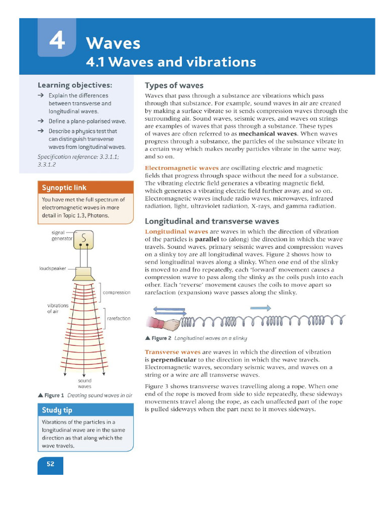 2.1 Waves Book Pages | PDF