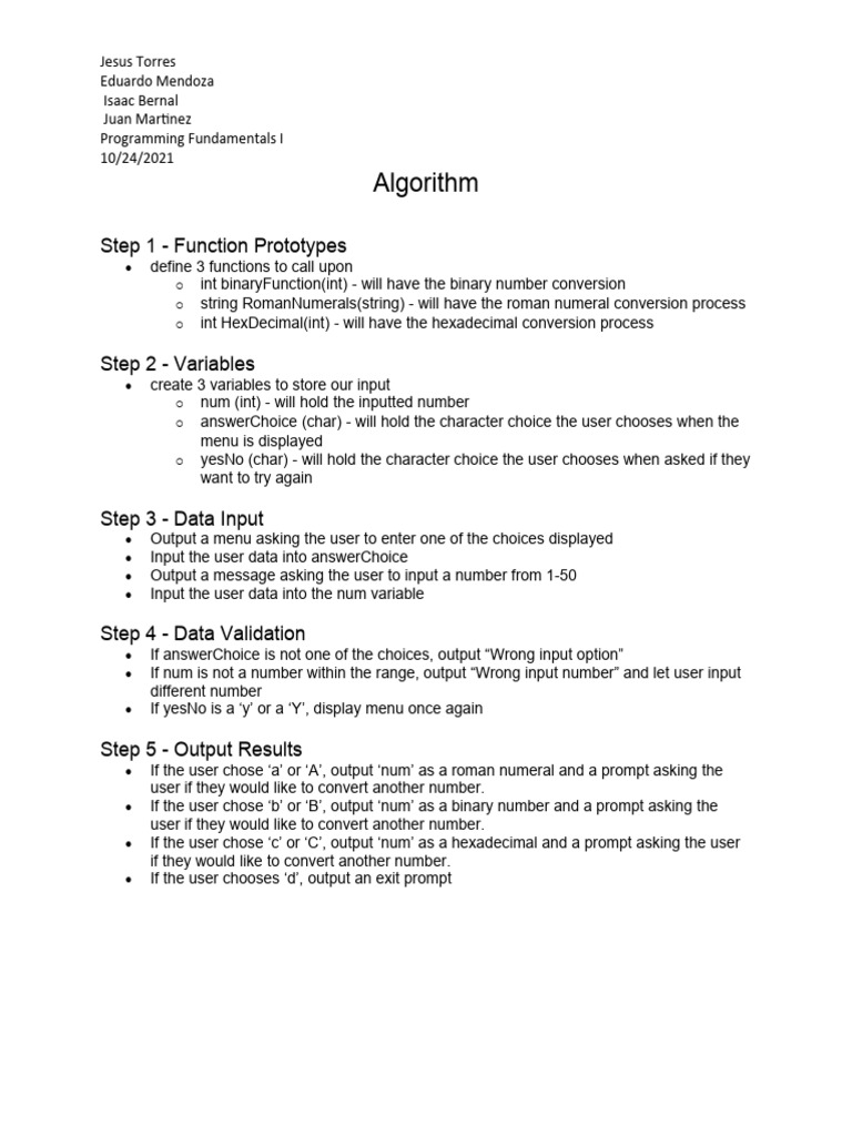 Final Project Algorithm-1 | PDF