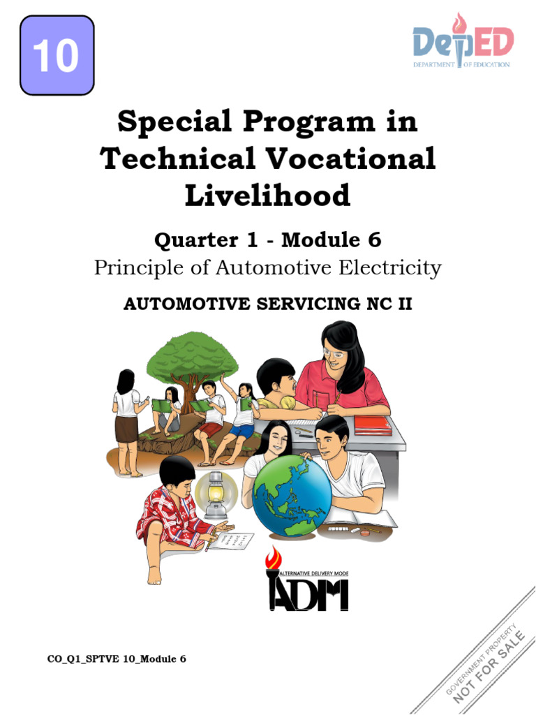 SPTVE10 Q1 Mod6 IA-Automotive Servicing Principle-of-Automotive Electricity - v3 PDF | Download ...