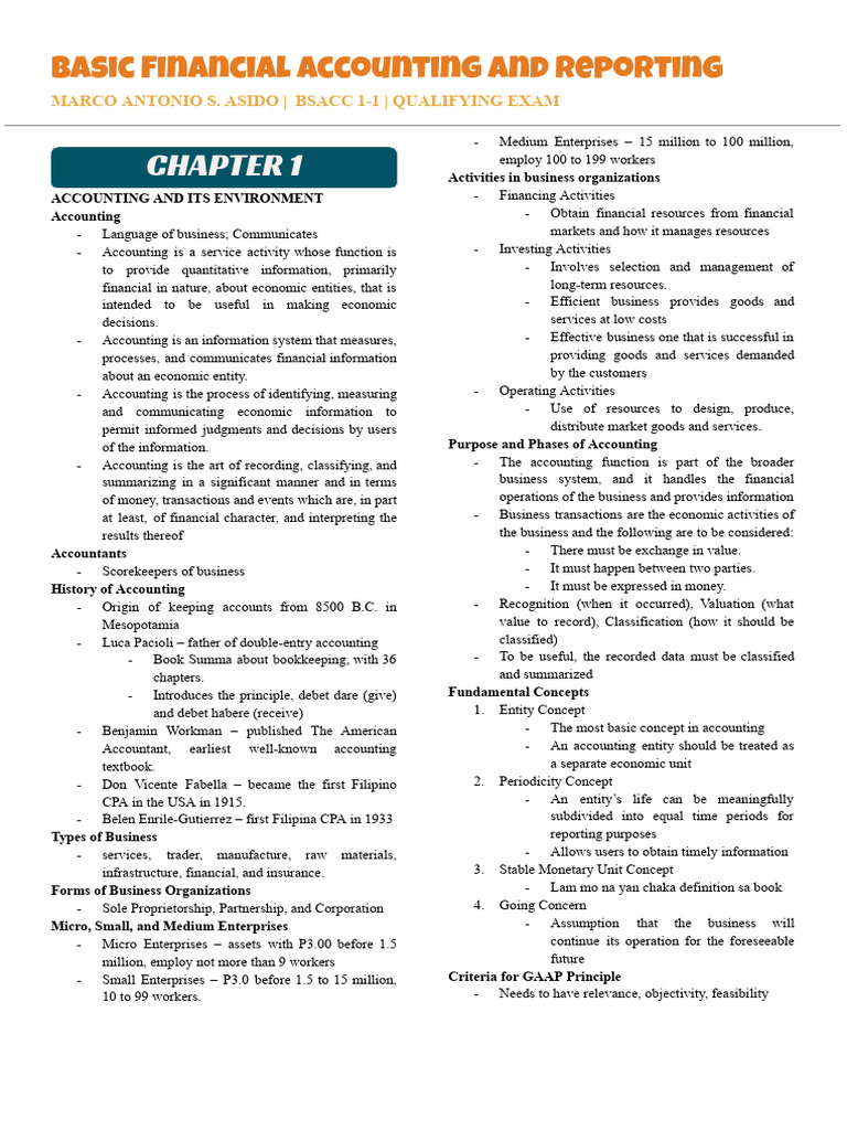 Bfar Reviewer | PDF | Debits And Credits | Financial Economics