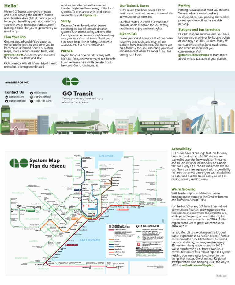 GO Transit Introduction | PDF | Transport | Public Transport