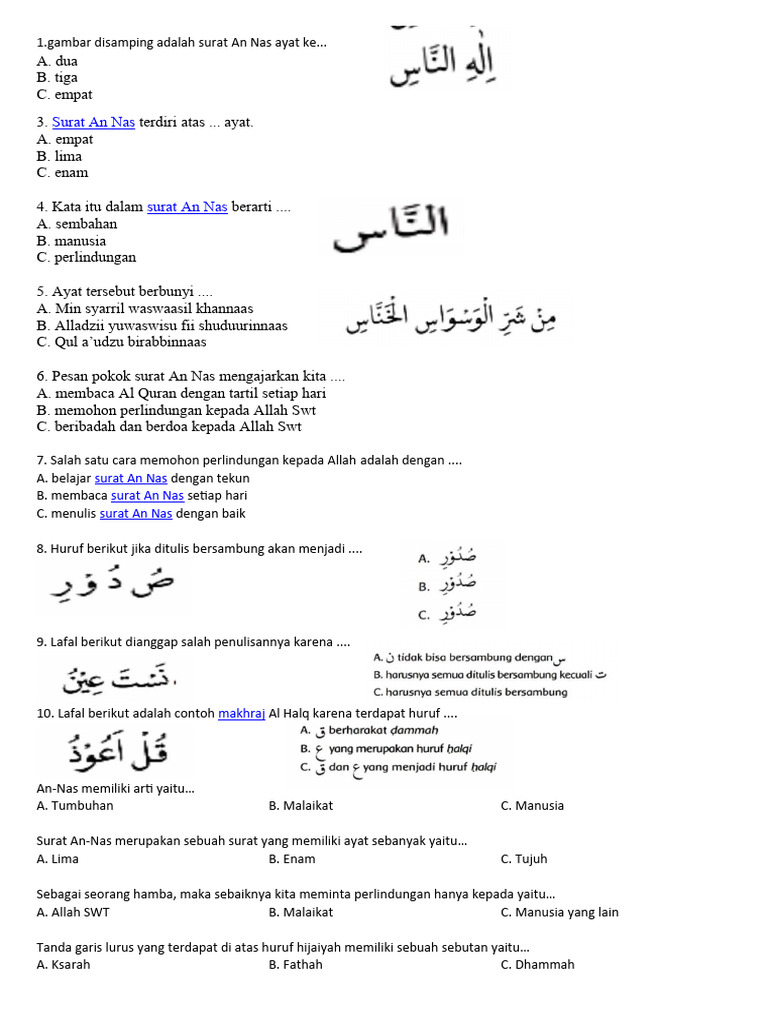 PAI Kls 2 | PDF | Kajian Bahasa Asing