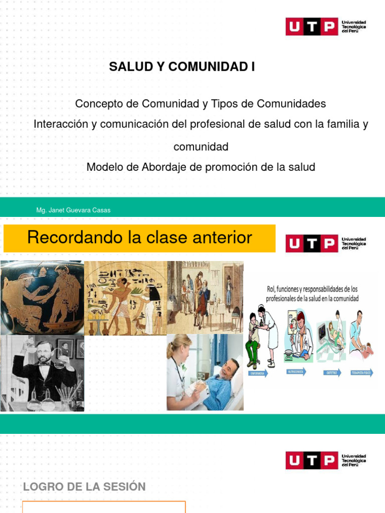 Tipos de Comunidades en Salud Comunitaria | PDF | Comunidad | Área rural