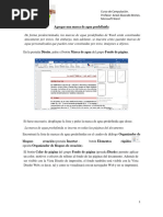 Actividad - Módulo 3 Infotep | PDF | Procesador de textos | Microsoft Word