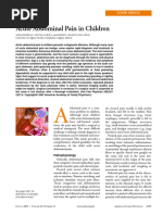 RCH Guidelines: Pediatric Abdominal Pain | PDF | Pain | Constipation
