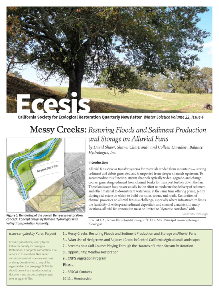 2012 December Ecesis | PDF | Stream | Floodplain
