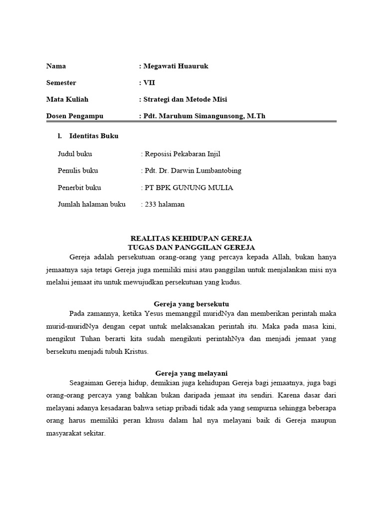 Reposisi | PDF | Ilmu Sosial | Agama & Spiritualitas