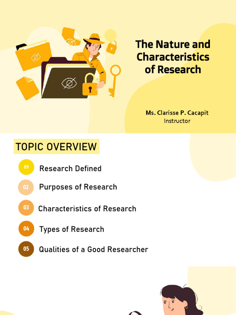 Understanding Research Characteristics | PDF | Scientific Method ...
