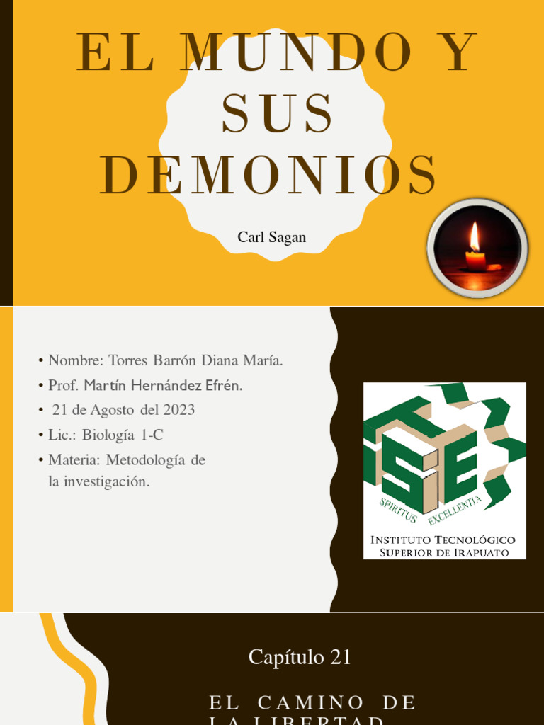 21.el Mundo y Sus Demonios | PDF
