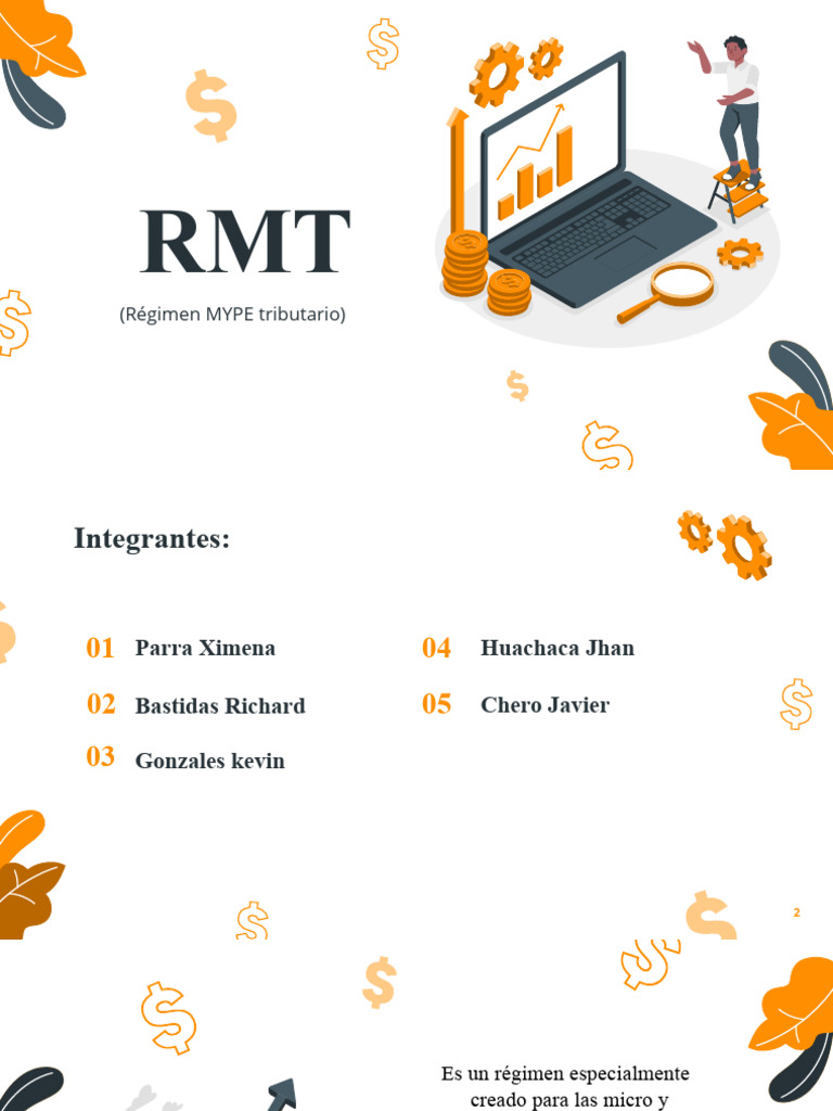 RMT Regimen Mype Tributario | PDF | Pequeñas y medianas empresas ...
