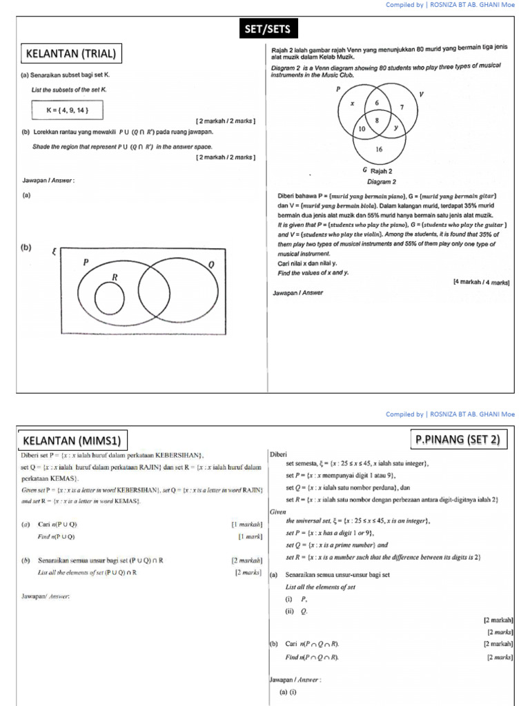 Set (Sets) 2022 | PDF