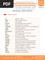 Electrical Abbreviations and Full Forms | PDF | International ...