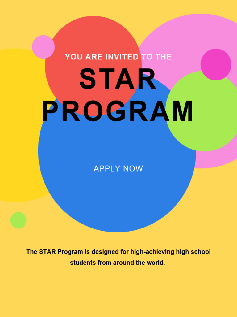 STAR Flyer August | PDF | Mathematics | Discrete Mathematics