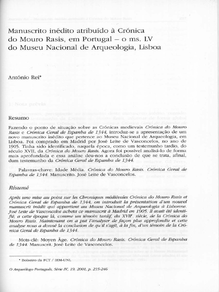 Manuscrito Inedito | PDF