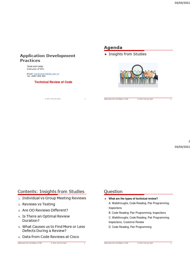 CMU-CS 246 - Application Development Practices - 2020S - Lecture Slides - 05 | PDF | Computing ...