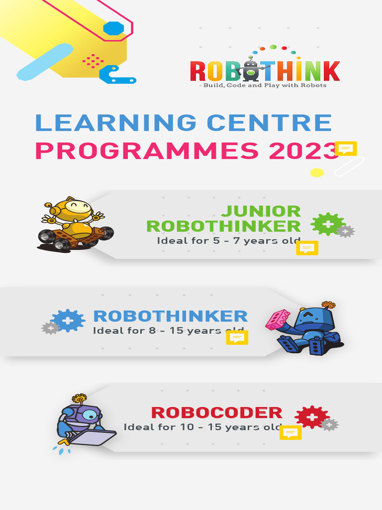 RoboThink Leaflet 2023 (Digital Version) Chinese Translated | PDF | Robot | Robotics