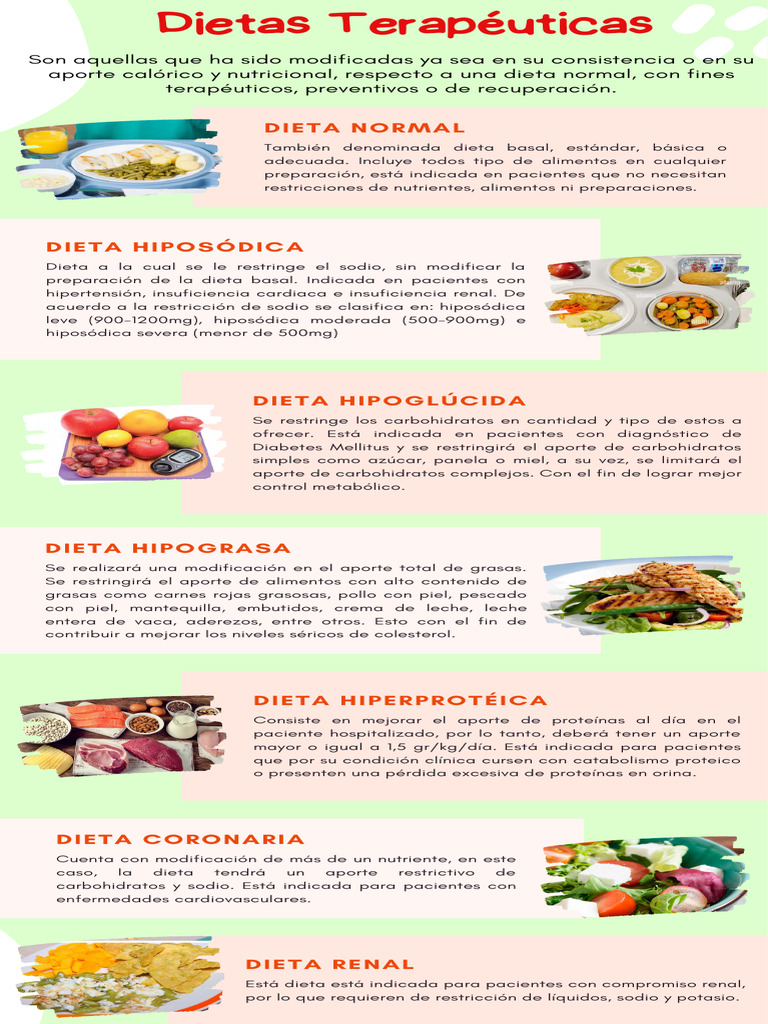 Dietas Terapéuticas Pdf Dieta Alimentos