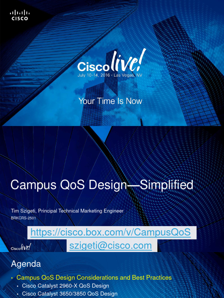 Campus QoS Design Best Practices | PDF | Quality Of Service | Domain ...