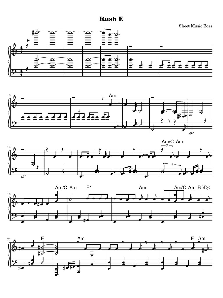 Rush E | PDF