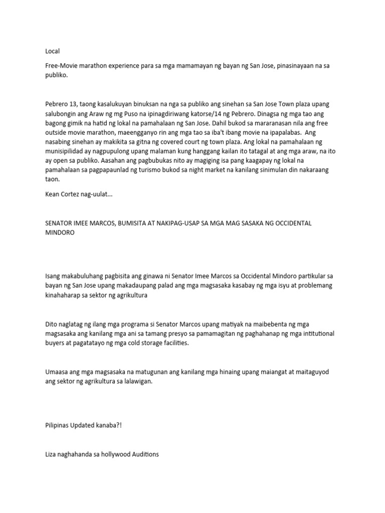 BC SCRIPT AD Sample | PDF