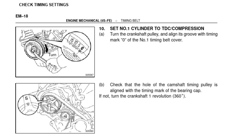 Check Timing-Engine - Mechanical - 5s-Fe | PDF