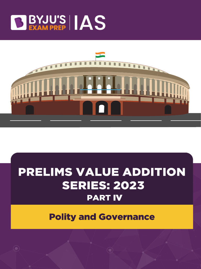 Prelims IV Polity and Governance Formatted 1 86 | PDF | Arrest ...