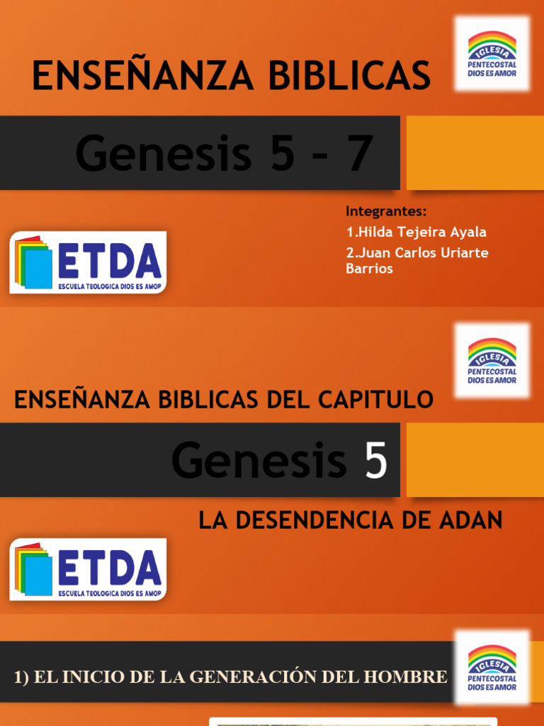 Genesis 5 A 13 | PDF