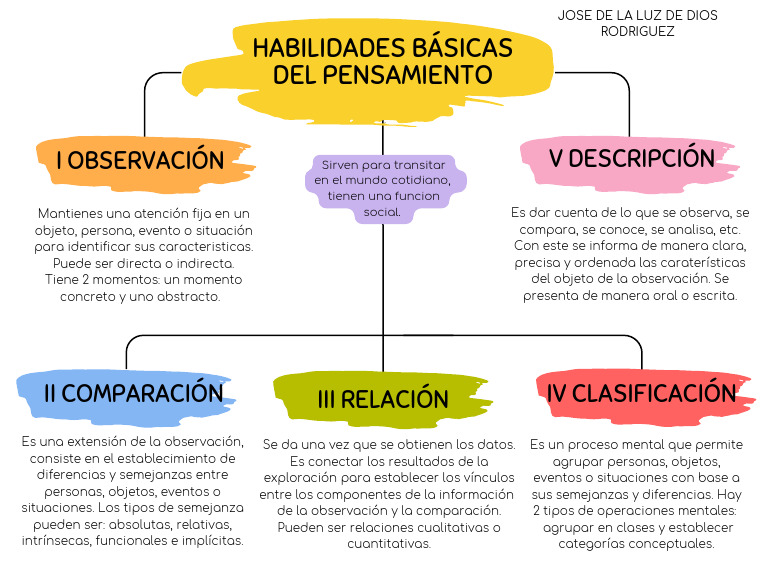 Habilidades Básicas Del Pensamiento | PDF