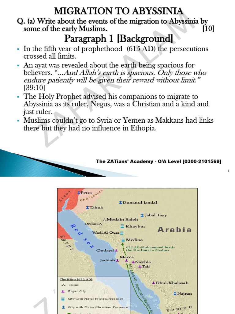 Migration To Abyssinia | PDF | Quran | Islam