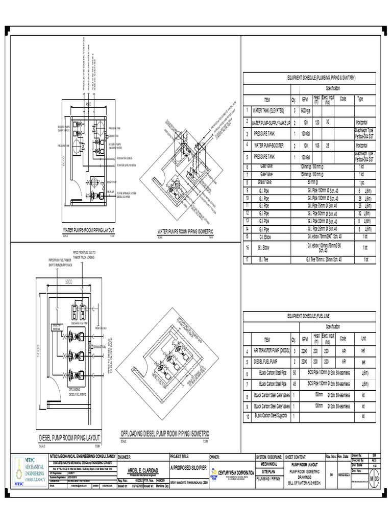 MTSC Mec-Dwg-Cpc-Dfd-D&e-M - 00-3 | Download Free PDF | Plumbing ...