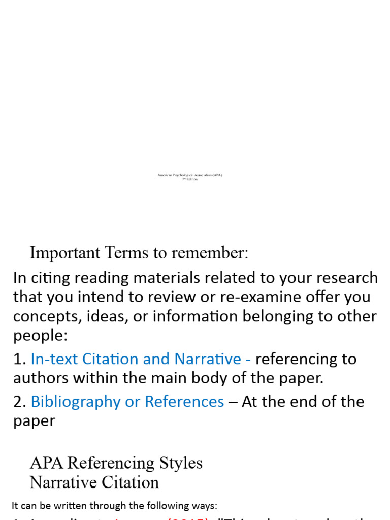 American Psychological Association APA | PDF | Apa Style | Paragraph