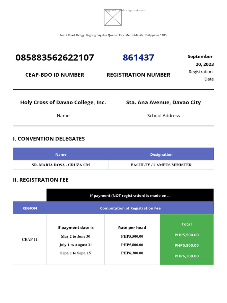 CEAP Convention Registration Guide | PDF | Service Industries | Computing