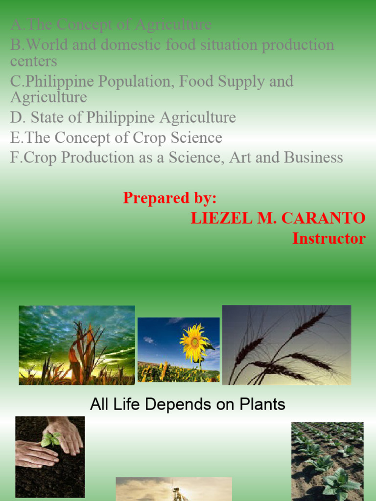 Lecture No.2 | PDF | Agriculture | Food Security