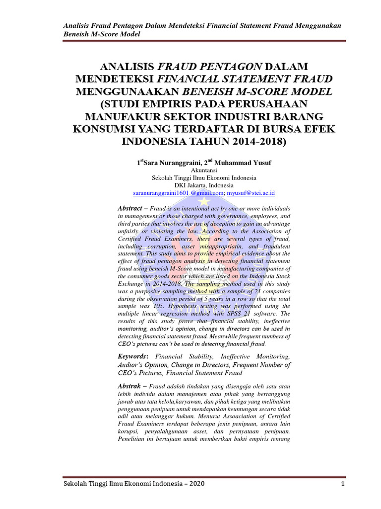 Artikel Indonesia - 2020 | PDF | Corporate Law | Business