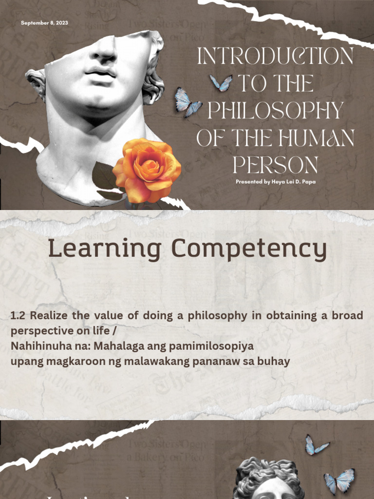 1.2 Realize The Value of Doing Philosophy in Obtaining A Broad Perspective On Life | PDF | Logic ...