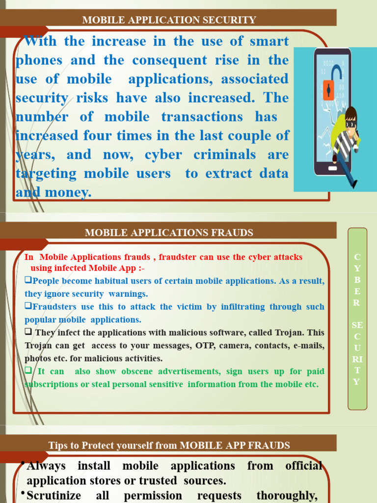 Mobile Security | Download Free PDF | Mobile App | Malware Mobile Security | Download Free PDF | Mobile App | Malware