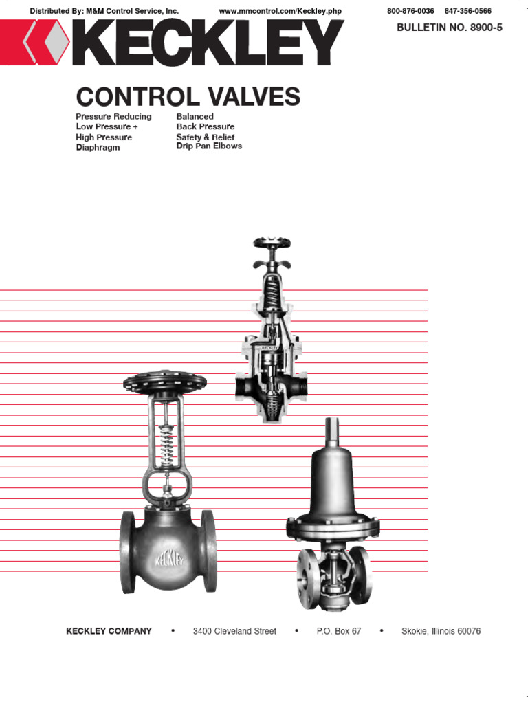 Keckley Valve Product Overview | PDF | Valve | Piston