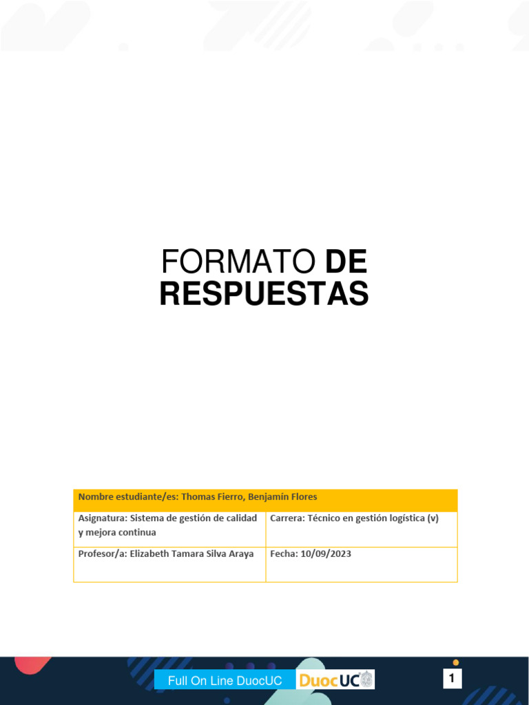 Formato de Respuesta - Actividad - Aplicando Técnicas de Evaluación de ... Formato de Respuesta - Actividad - Aplicando Técnicas de Evaluación de ...