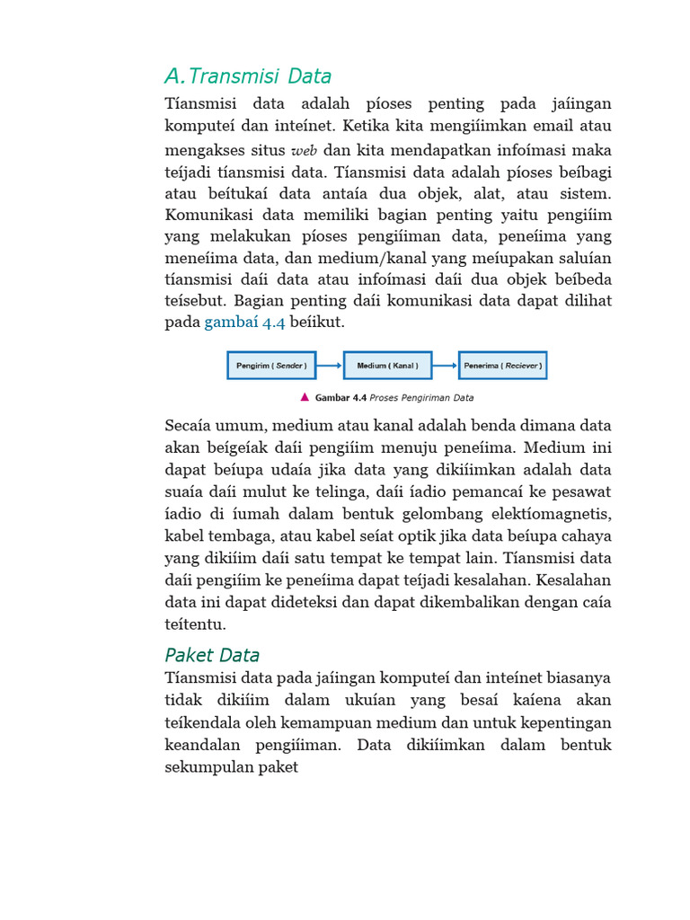 Proses dan Struktur Transmisi Data | PDF