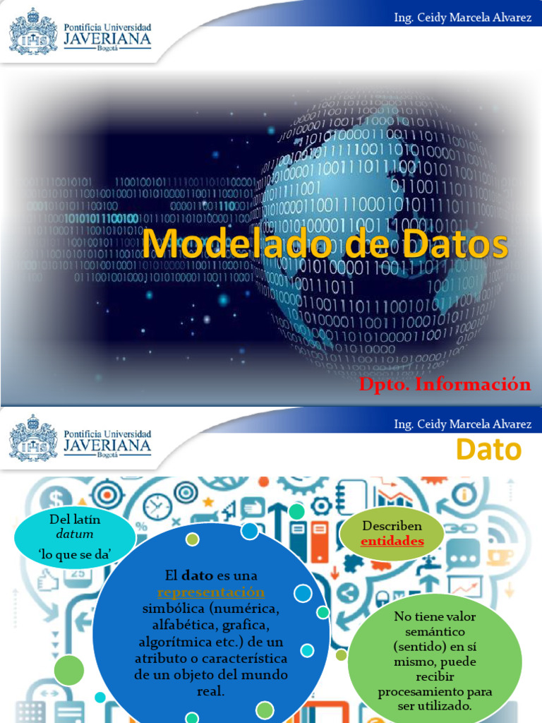 Modelado de Datos | PDF | Bases de datos | Base de datos relacional