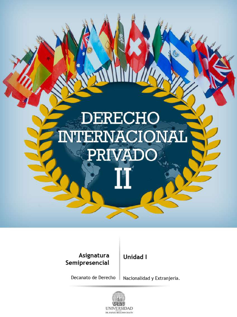 Derecho Internacional Privado | PDF | Nacionalidad | Naturalización