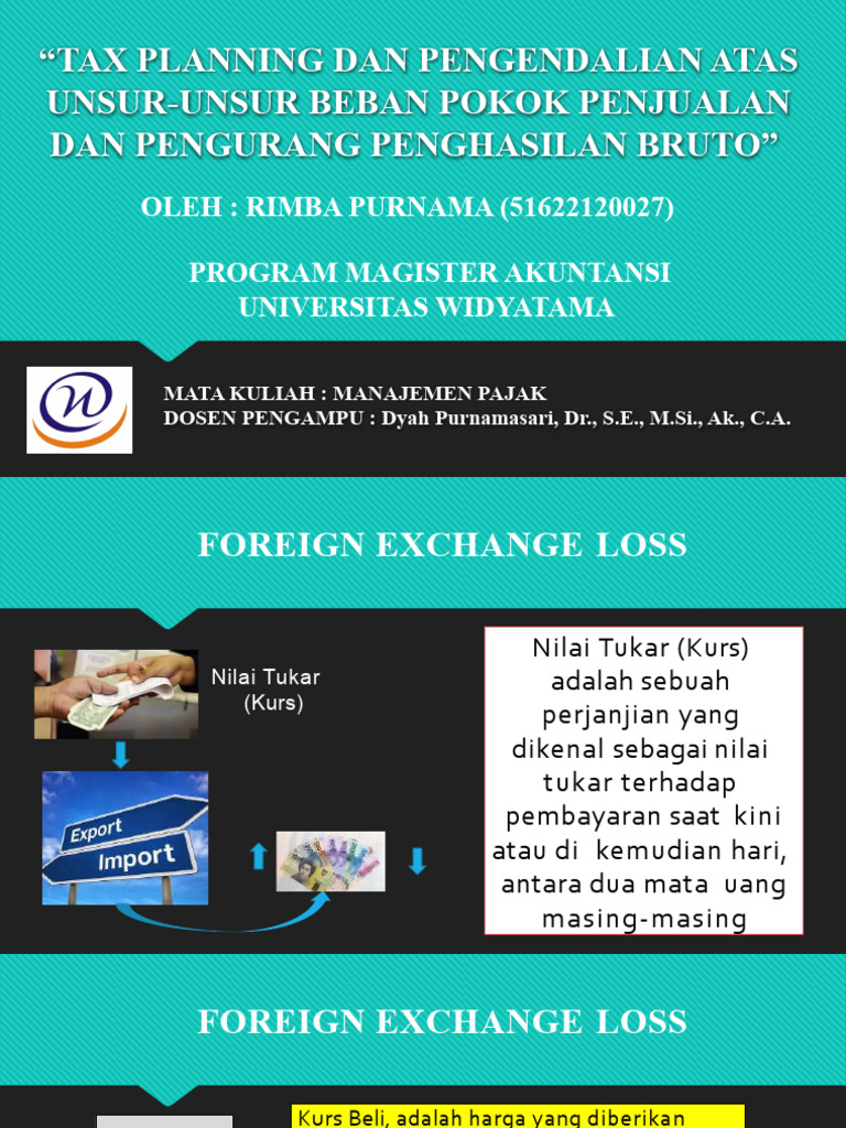 Presentasi Rimba Manajemen Pajak | PDF