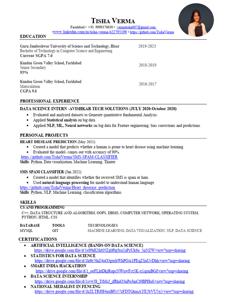 Tisha | PDF | Machine Learning | Data