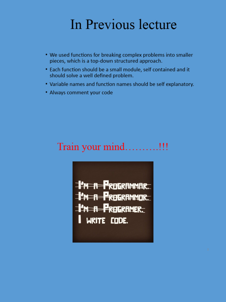Programming For Engineers Lecture 09 Pdf Pointer Computer Programming Integer Computer