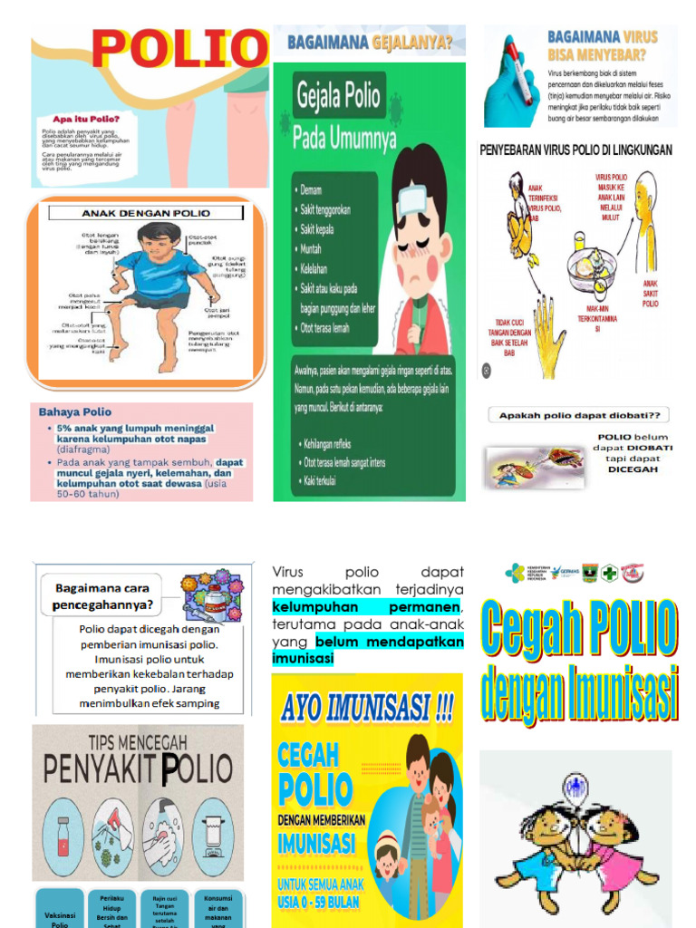 LEAFLET Polio | PDF
