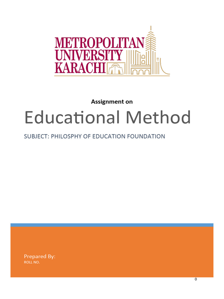 Educational Method | PDF | Teaching Method | Psychological Concepts