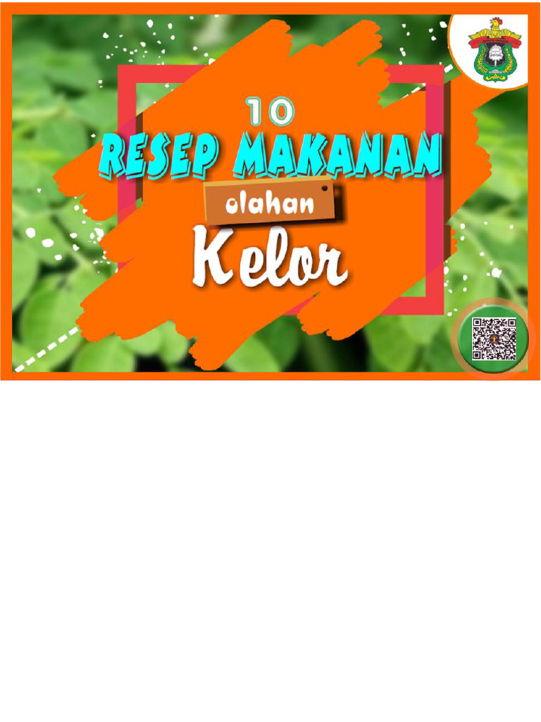 Buku Resep KELOR 2020 | PDF